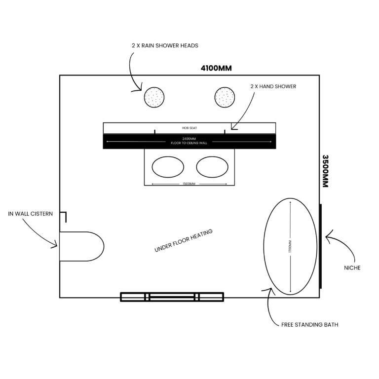 Day-Spa Inspired Bathroom | Bathroom 1 - Banana Bathrooms